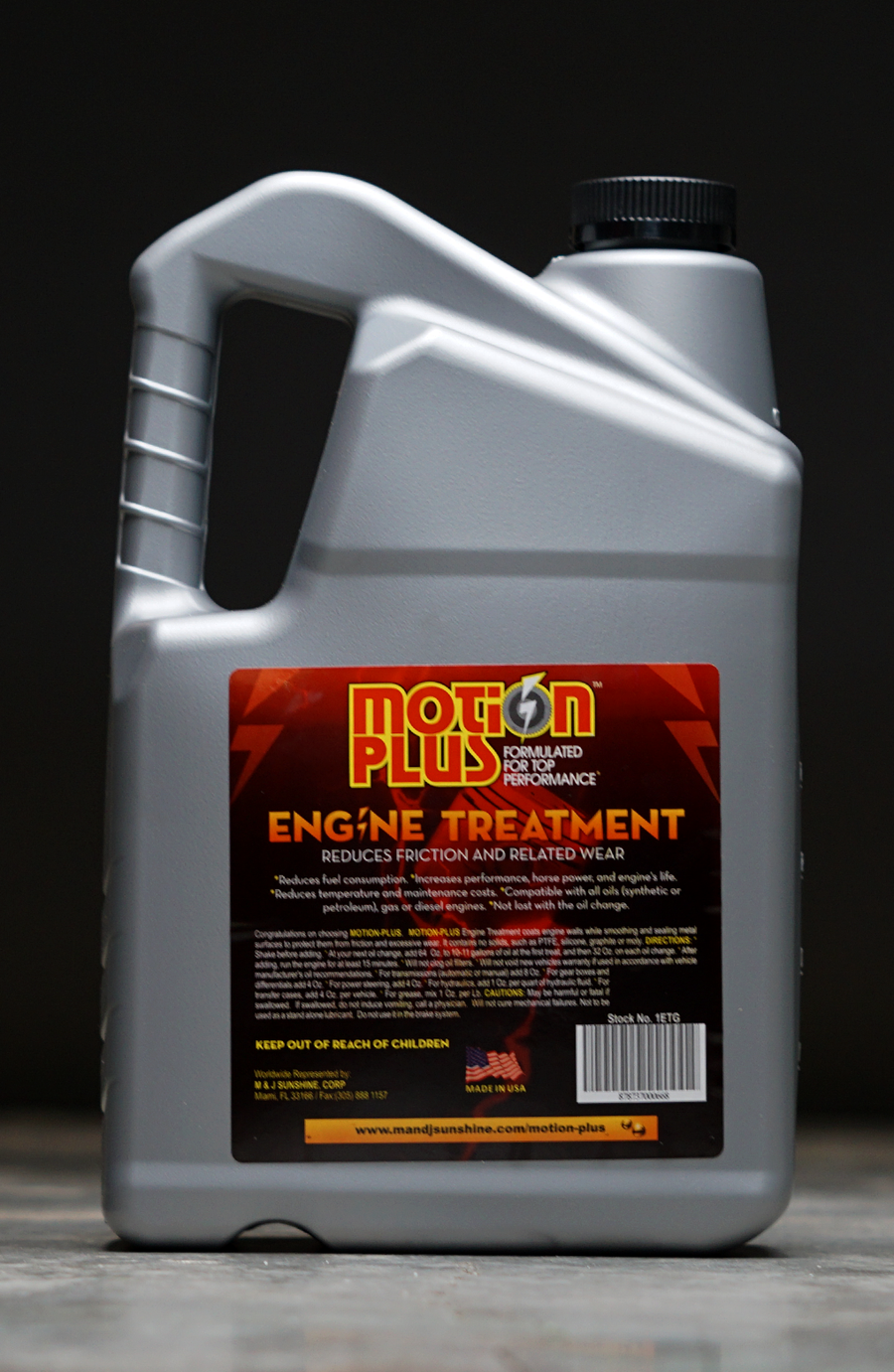 MOTION PLUS ENGINE TREATMENT GALLON + DIESEL TREATMENT GALLON – MOTION-PLUS